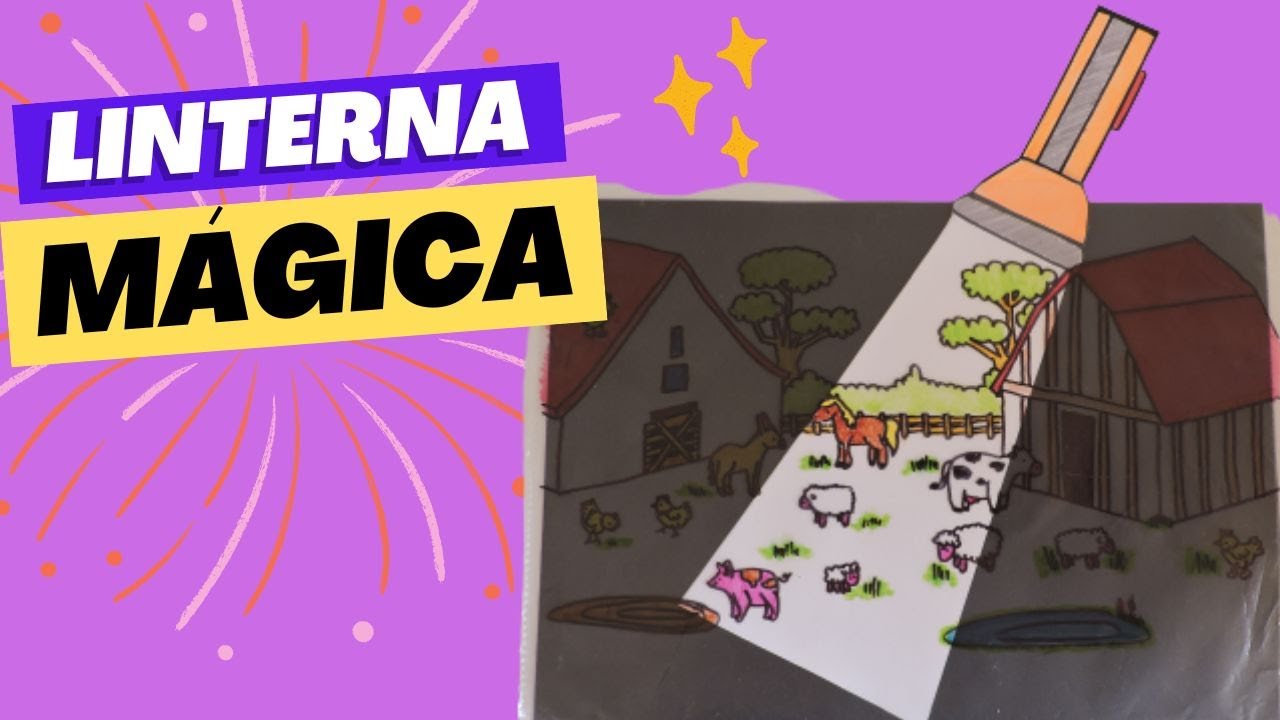 Esta linterna MÁGICA maravillará a tus peques | Manualidades