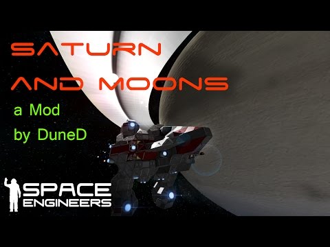 Space Engineers - Saturn Moons Mod