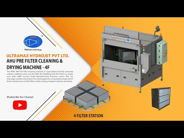 AHU Filter cleaning equipment - AHU Filter Cleaning And Drying Machines ...