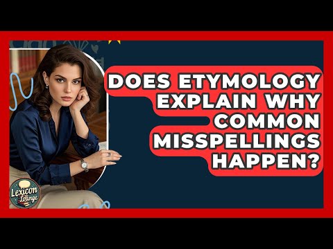 Does Etymology Explain Why Common Misspellings Happen? | Lexicon Lounge