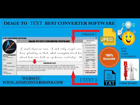 how to convert image to text | converter software for image to text | image to text converter