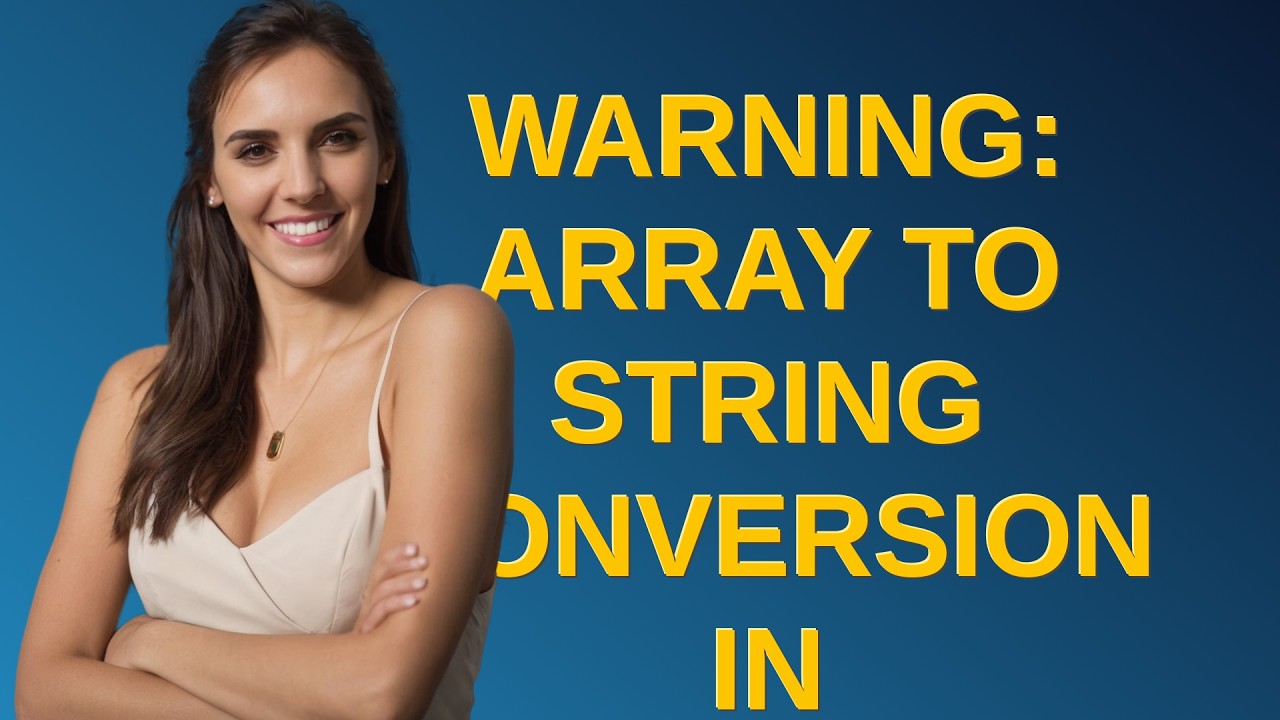 Drupal: Warning: Array to string conversion in __TwigTemplate