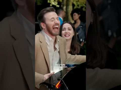 Chris & Ana real friendship❤🥰❤#anadearmas #chrisevans #ghosted #trending #status #lovestory #shorts