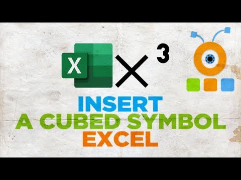 How to Type a Cubed Symbol in Excel for Mac | How to Insert a Degree Symbol in Excel for macOS