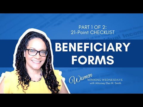 Beneficiary forms