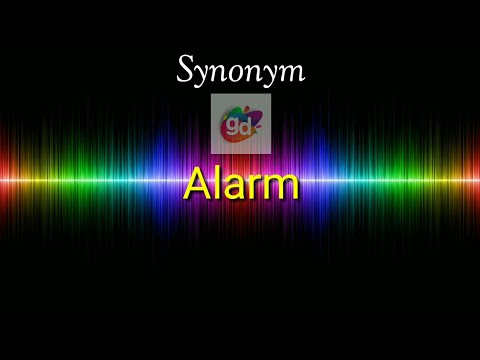 Alarm Synonym with Meaning||Googul Dictionary||