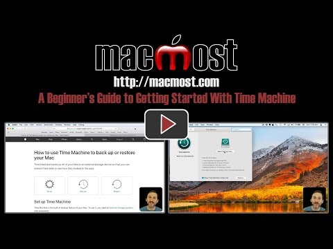 A Beginner's Guide to Getting Started With Time Machine (#1586)