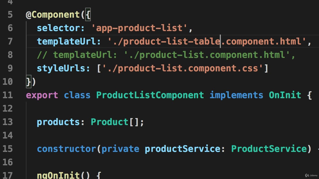 008 Angular Project   Building an HTML Table 098