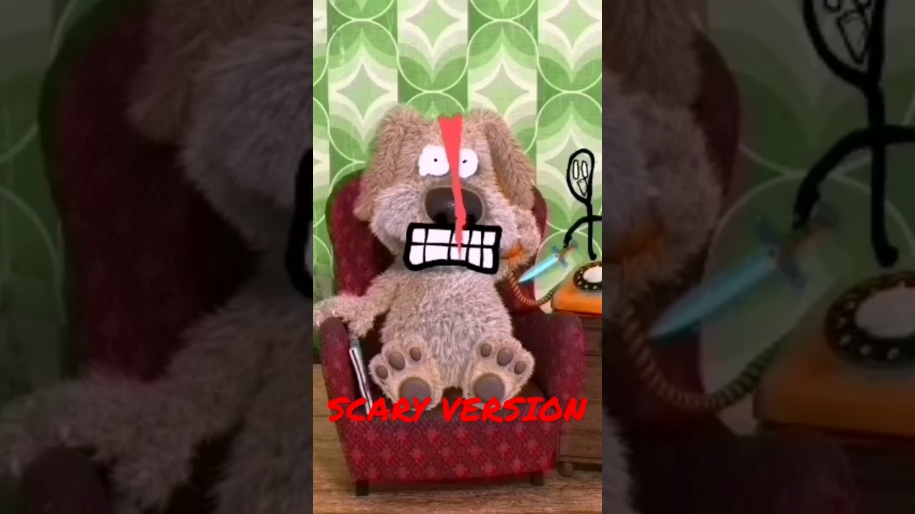 SCARY VERSION OF TALKING TOM & TALKING BEN #shorts