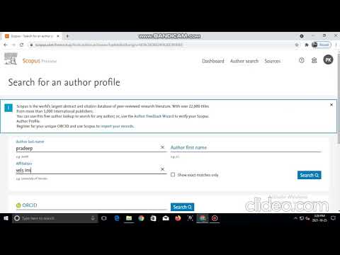 How to get your Scopus ID?