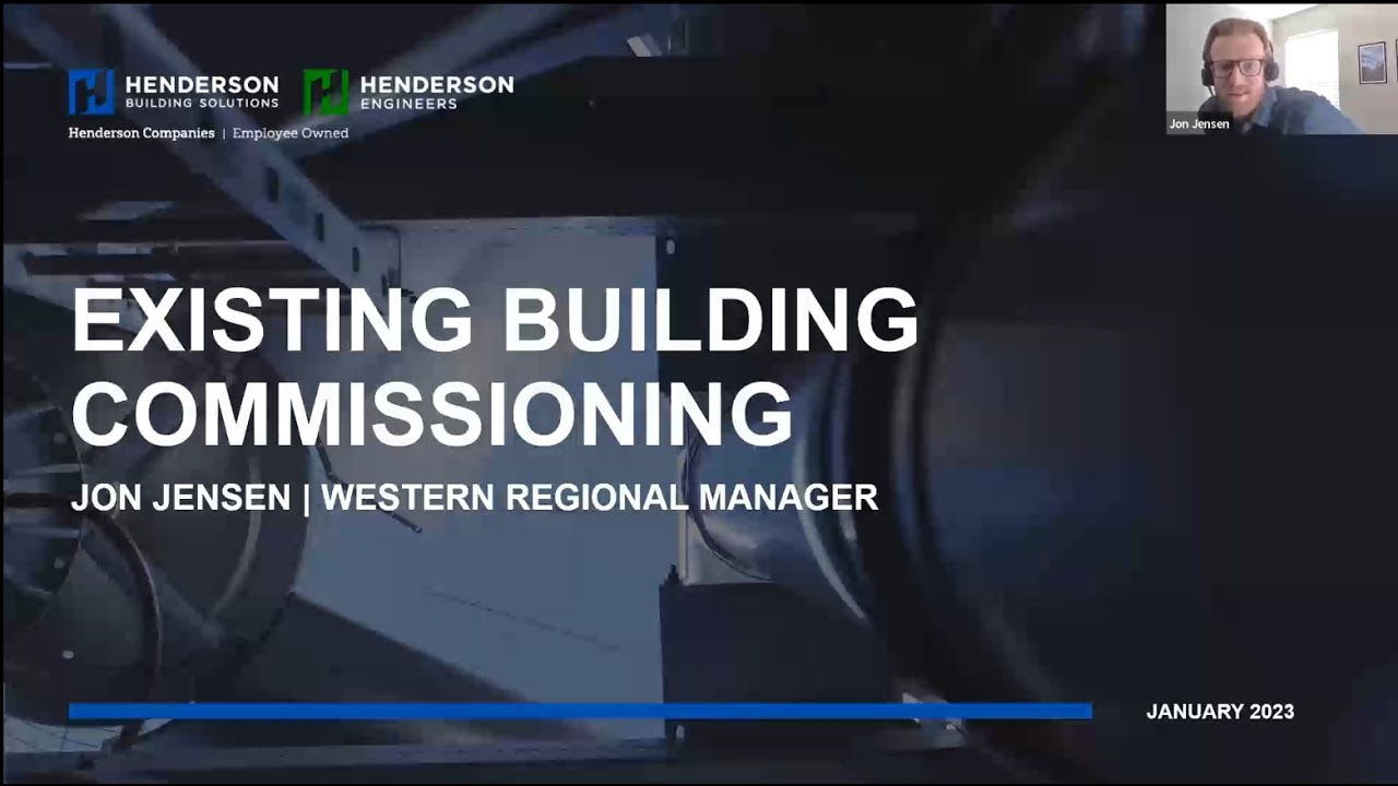 Commissioning Conversations #8: Retro Commissioning
