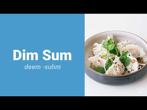 How to Pronounce Dim Sum