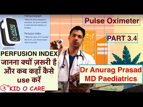 Perfusion Index on Pulse Oximeter | Plethysmography explained | Dr Anurag Prasad | Covid vlog3.4
