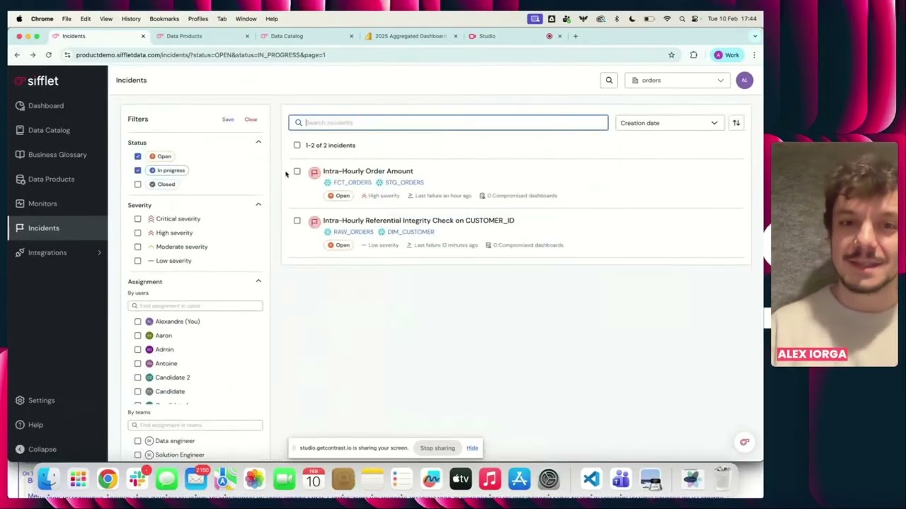 AI agents for Data Observability