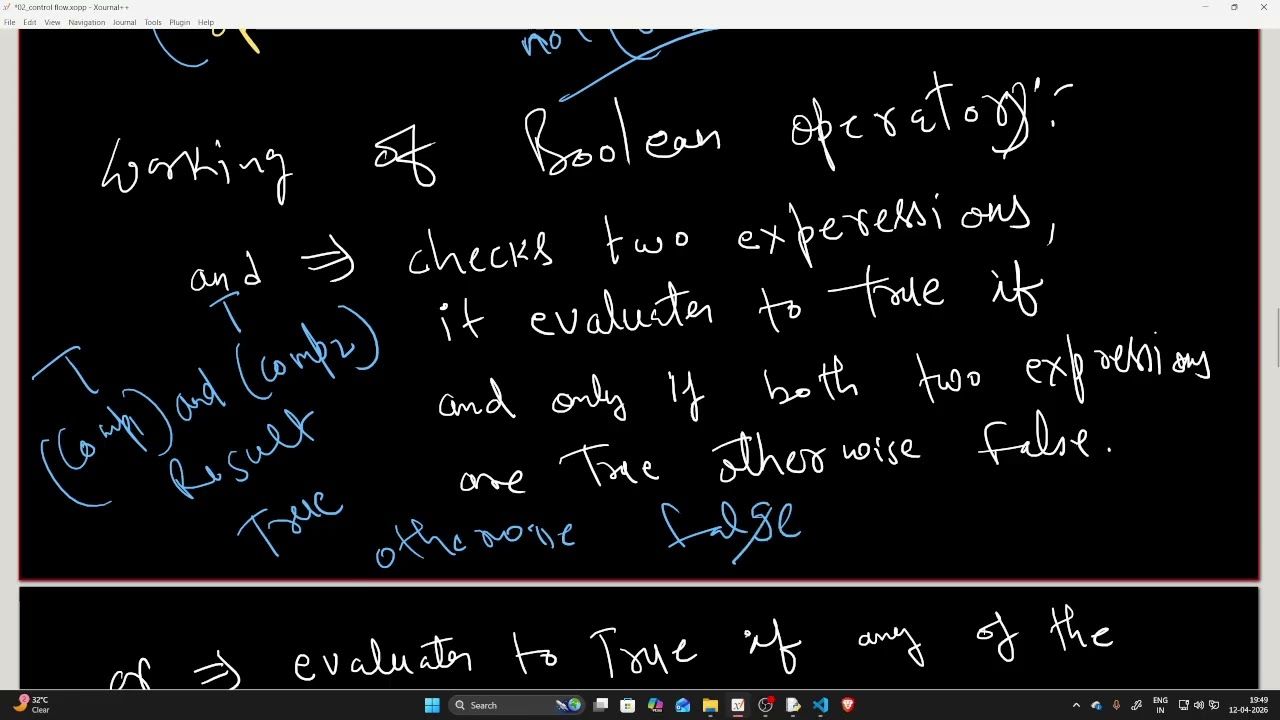 A_02 control flow statements