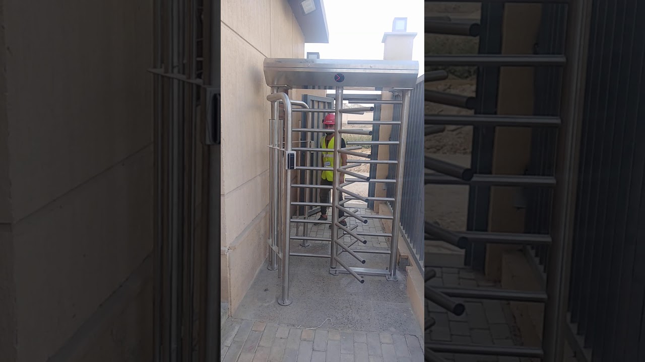 Full Height Turnstiles Indoor and Outdoor