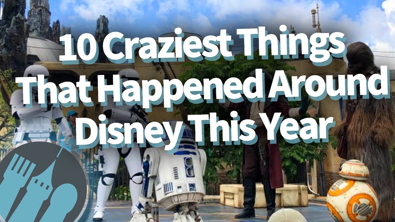 MyDisneyFix | 10 Craziest Things that Happened Around Disney This Year ...