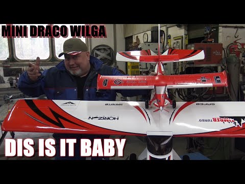 Micro DRACO WILGA 800mm BNF Basic with AS3X and SAFE Select Unboxing