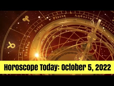 Horoscope Today: October 5, 2022. See what the stars have in store for your zodiac sign.