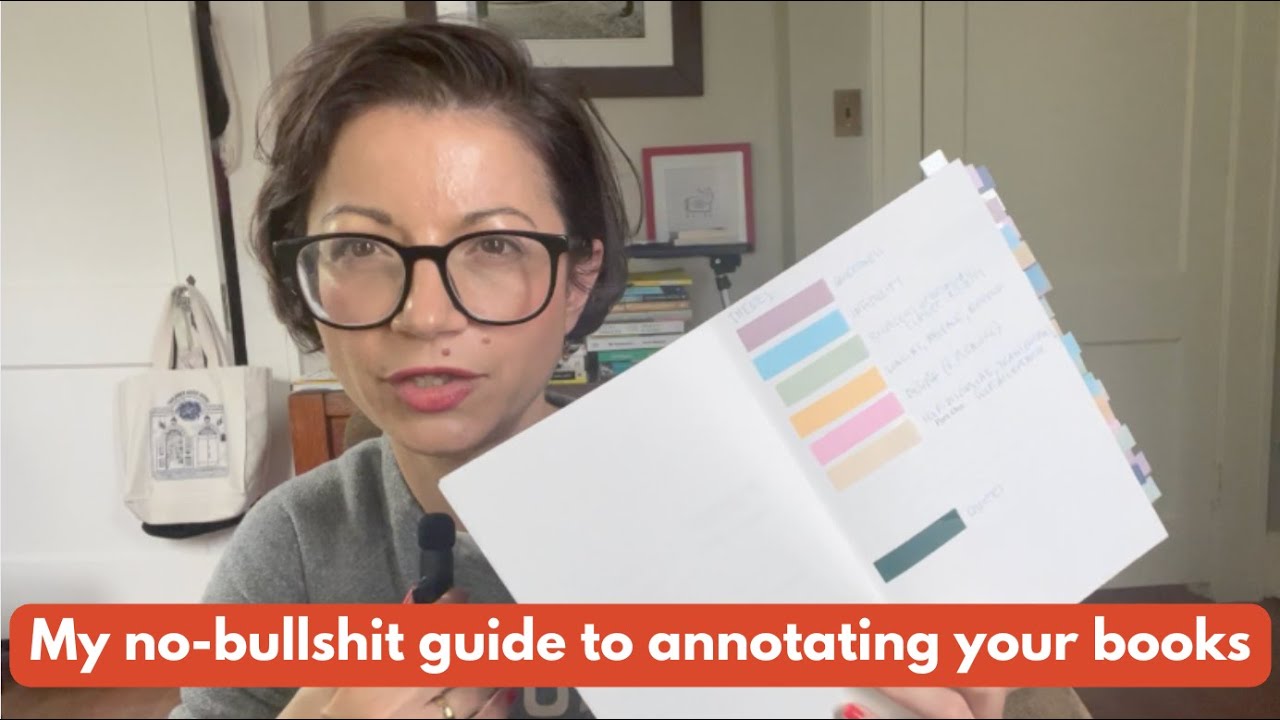 My no-bullshit guide to annotating your books