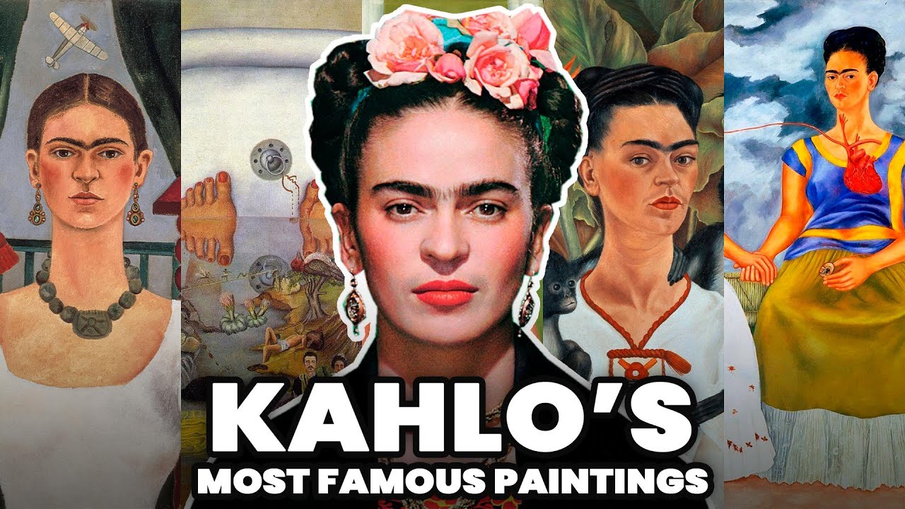 Kahlo's Most Famous Paintings 👨‍🎨 Frida Kahlo Paintings Documentary 🎨