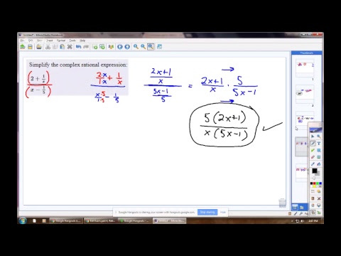 MTH095 Rational Expression Quiz (Exit Exam part 4)