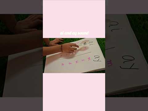 ai and ay sound |Jolly Phonics |Words|activity for kids #phonics #ai#ay #kindergarteners