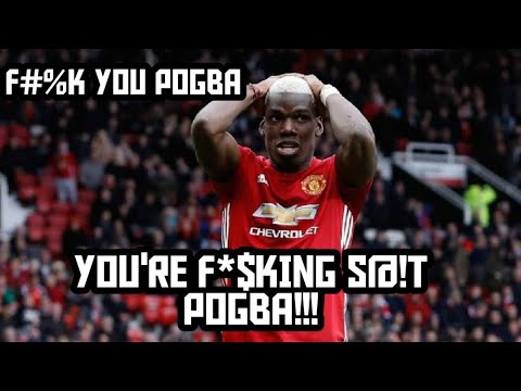 Paul pogba being booed, cursed, insulted, abused after Cardiff city match by a fan