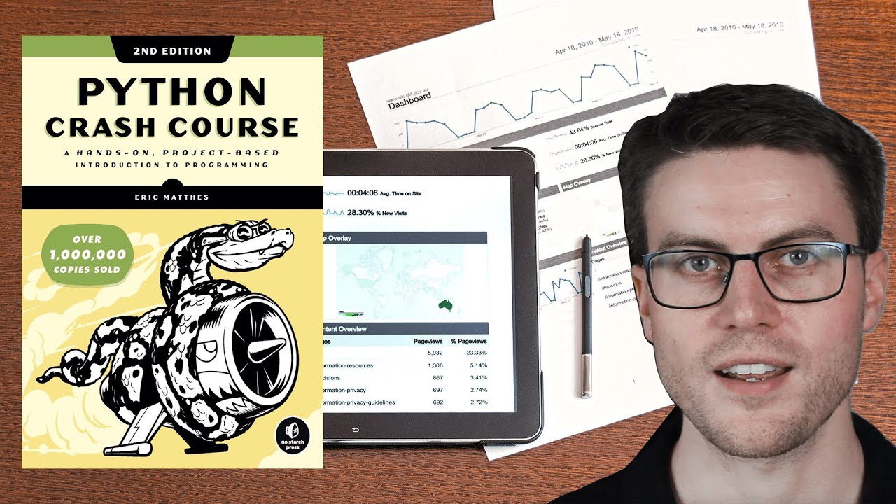 Data analysis and visualization in Python: Python Crash Course - Episode 15