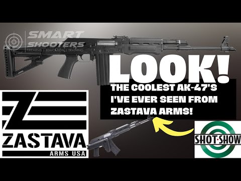 Zastava: The Coolest AK's I've EVER Seen | Shot Show 2023
