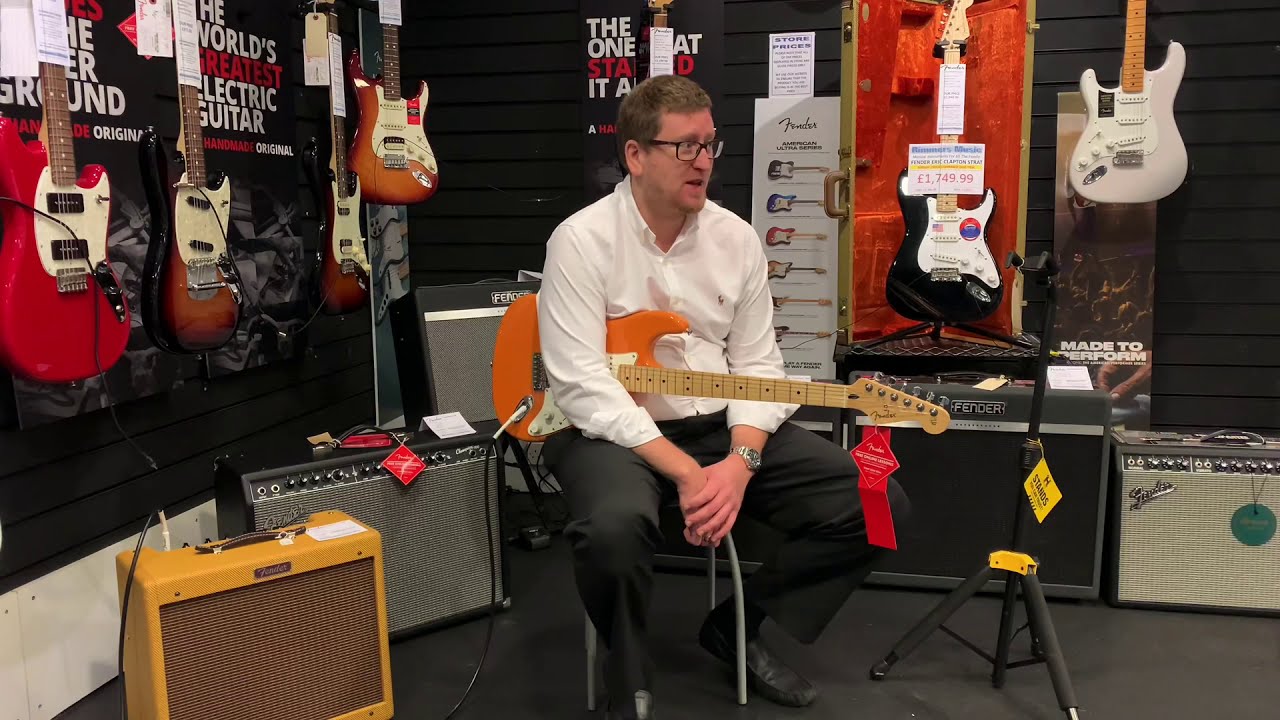 Fender Player Stratocaster in Capri Orange