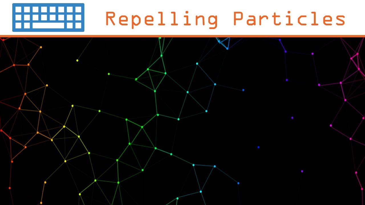 Repelling Particles in Java + Processing