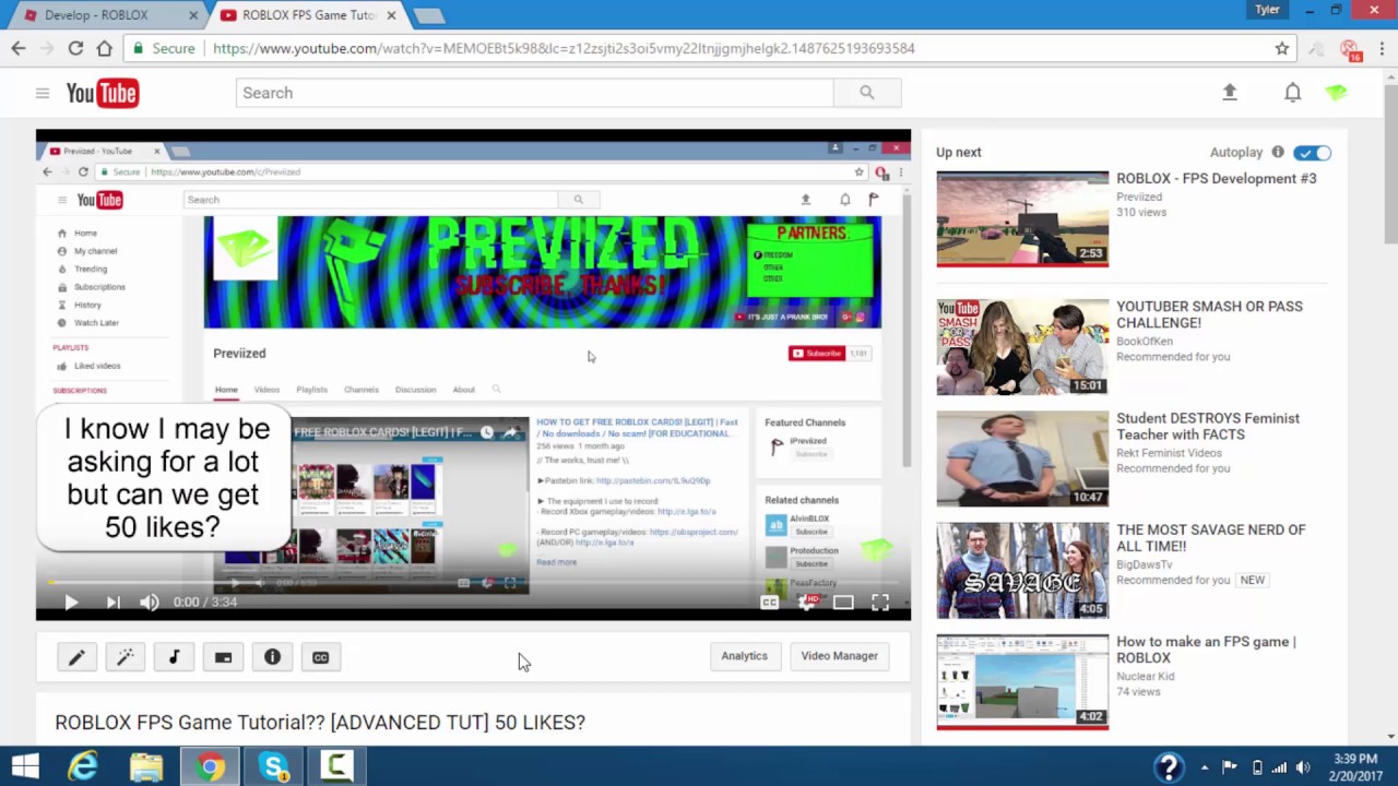 About the FPS tutorials...