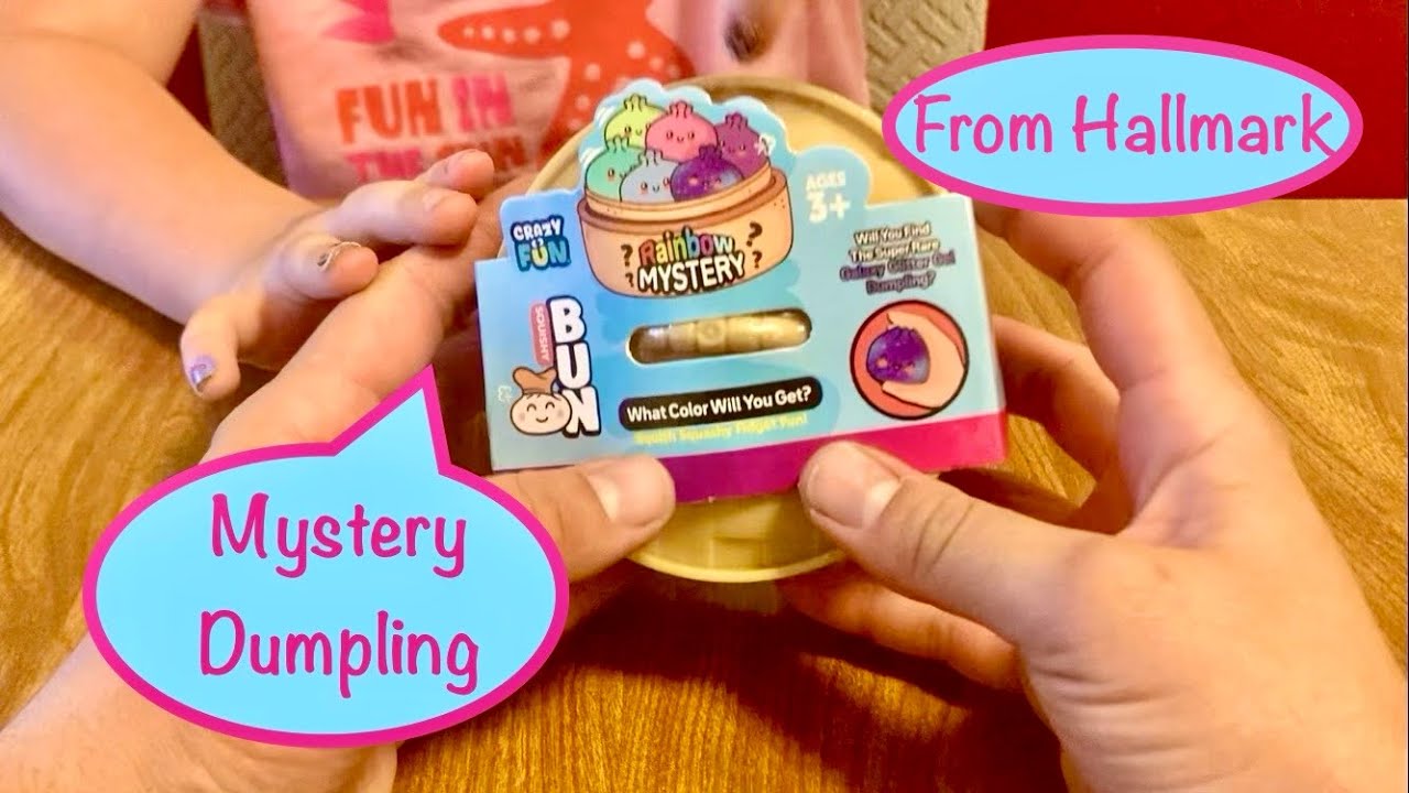 Squishy UnBoxes Mystery Rainbow Dumpling 