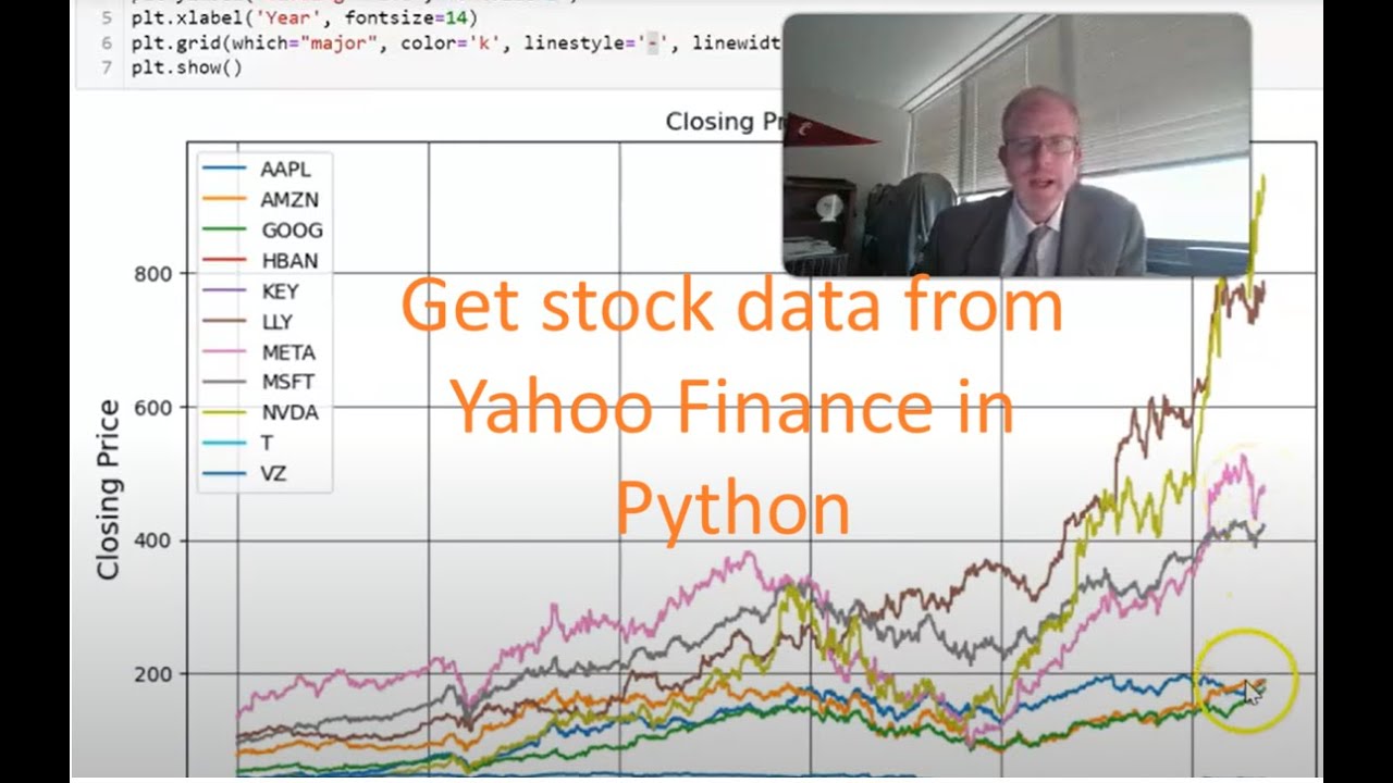 Get Stock Data from Yahoo Finance in Python