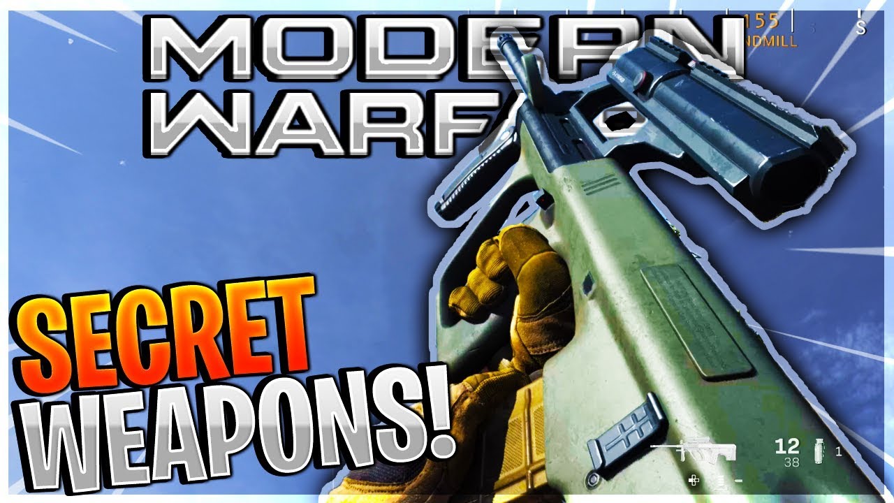 HOW TO USE EVERY SECRET WEAPON IN MODERN WARFARE..!!