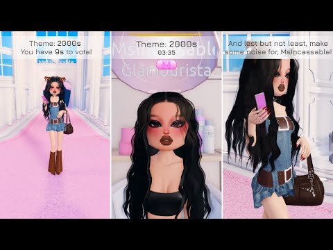 DRESS TO IMPRESS 2000S | Dress To Impress 2000s Theme Outfit Ideas | DTI 2000S OUTFITS
