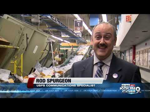 USPS Tucson shows facility operations during busiest mailing week