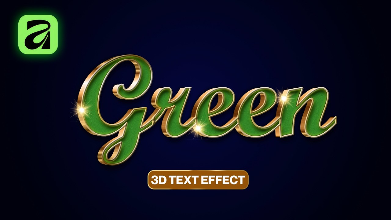 How to Create 3D text effect in Affinity