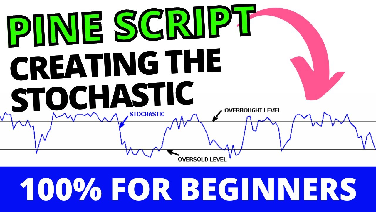 TRADINGVIEW Pine Script - 1 - Creating Stochastic Indicator!!!