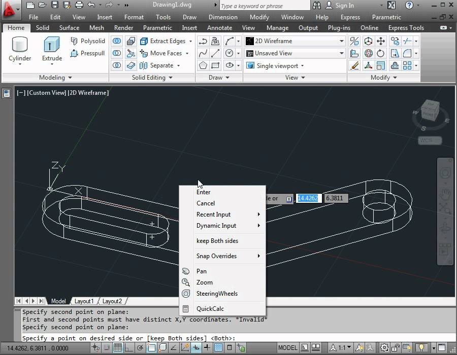 AutoCAD 2012 Video Tutorial - basic training - how to use layers