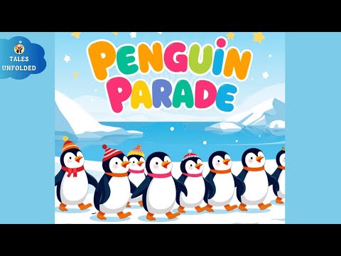 🐧 Penguin Parade: A Rhyming Poem Adventure for Kids | Fun Nursery Rhyme Experience!