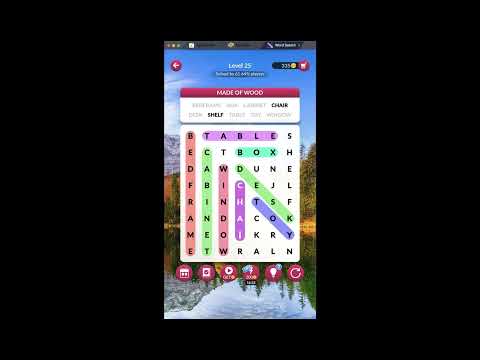 Word Search Explorer - Level #25