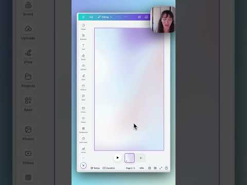 Easy gradients on Canva #canvatutorial