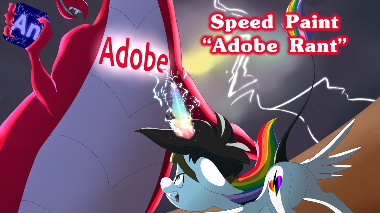 Speed Paint - Adobe Rant