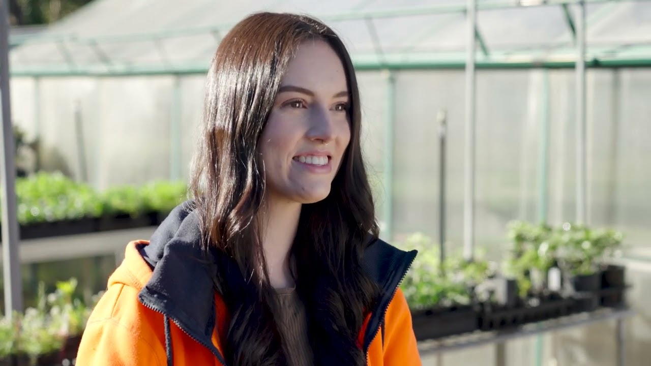 Kaylee Browne, Horticulture student