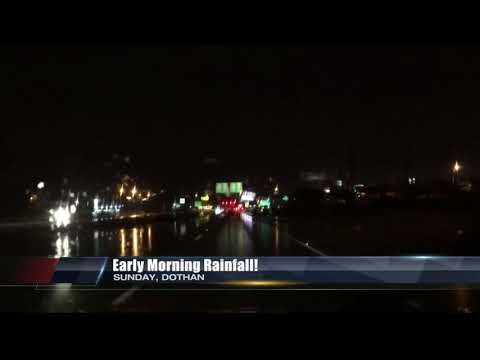 WTVY News 4 This Morning - October 17th, 2016 - Dothan Rain
