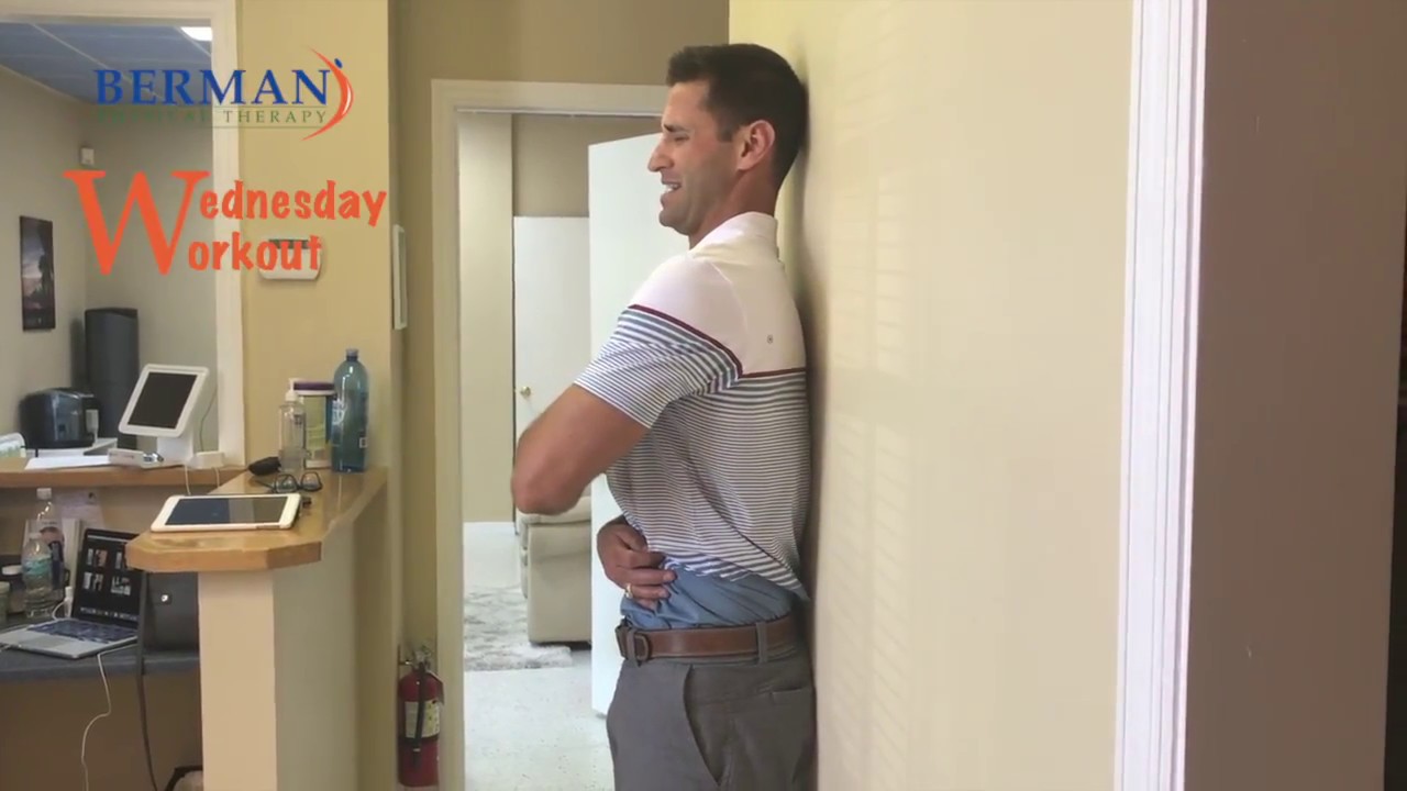 WEDNESDAY WORKOUT: Posture Exercises