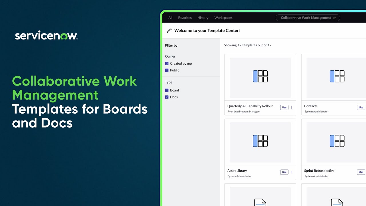 Collaborative Work Management | Templates for Boards and Docs